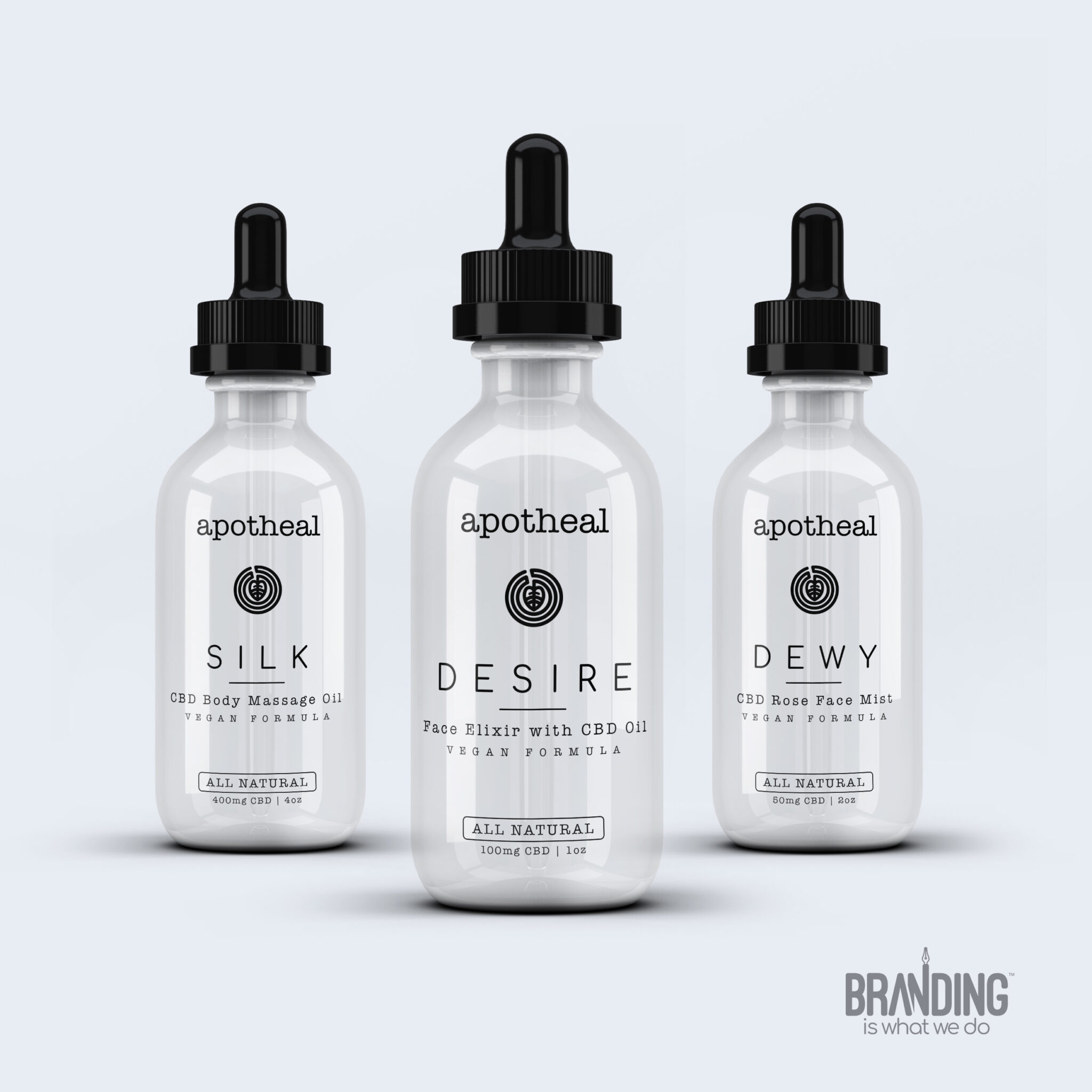 Product Packaging Design for Denver Beauty Brand
